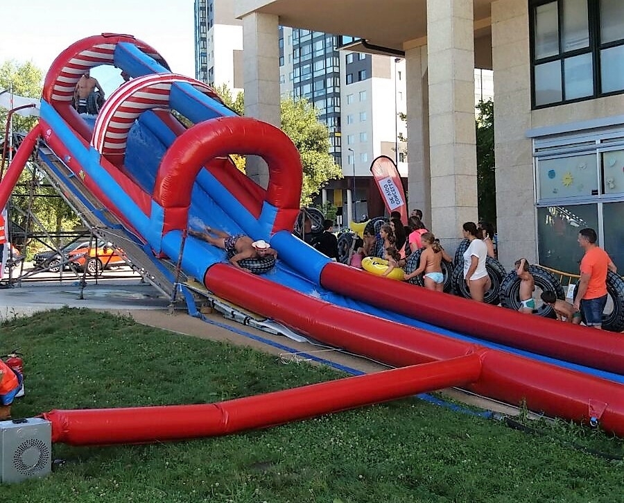 El tobogán acuático gigante volverá a Vigo este verano - VigoÉ