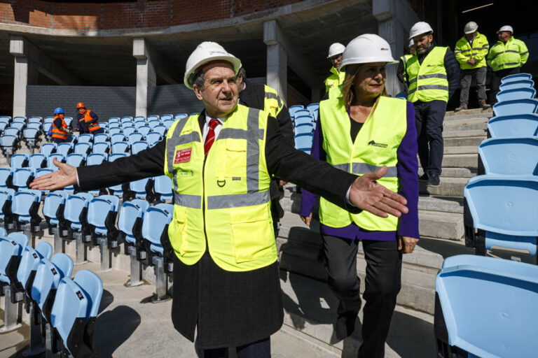 Así se ve el terreno de juego en Balaídos desde la nueva grada de ...