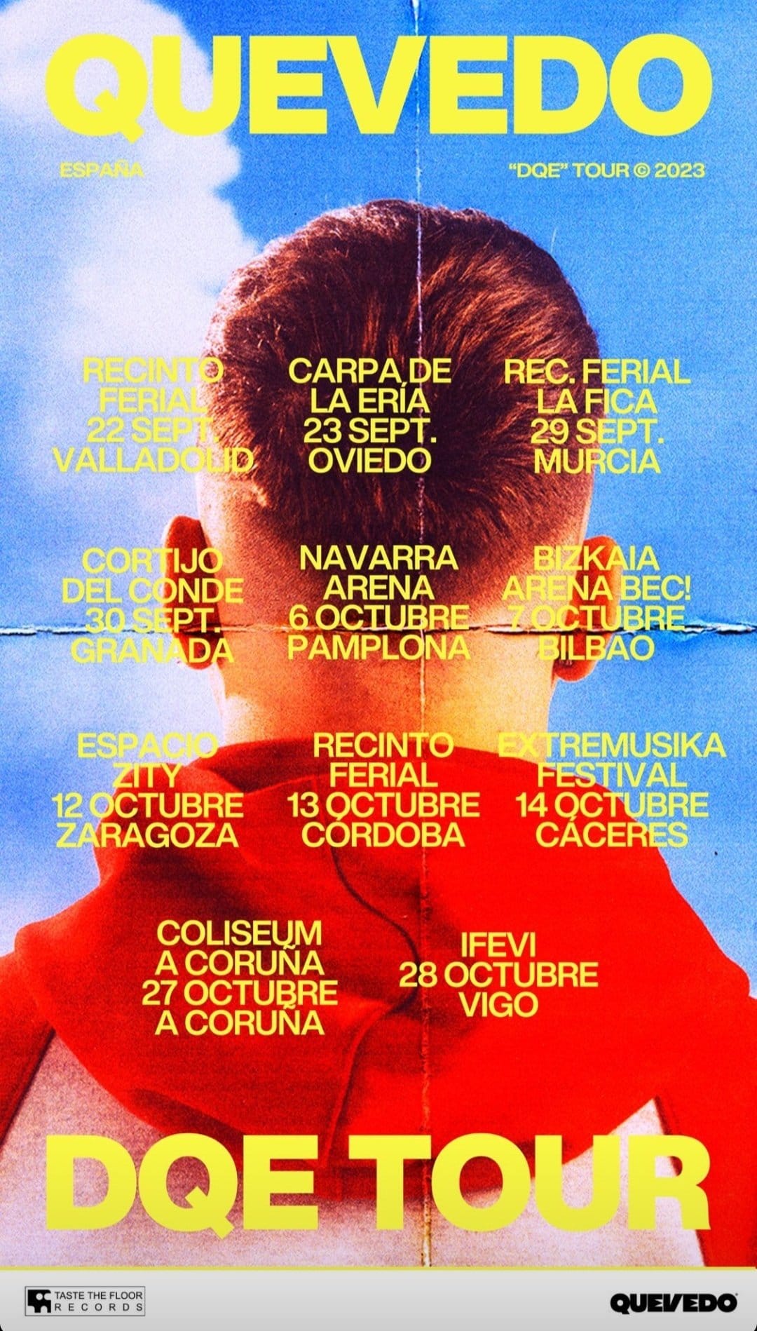 Quevedo vuelve a Vigo: en el Ifevi el 28 de octubre - VigoÉ